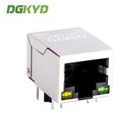China RJ45 Network Interface Integrated 100Mbps Filter Network Port Socket Horizontal DGKYD111B113AA1D for sale