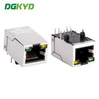 China KRJ-301SHNL Single Cell RJ45 Transformer 100Mbps Integrated Ethernet Filter Crystal Head Ethernet Cable Interface for sale