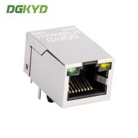 China RJ45 connector 100Mbps integrated Ethernet filter crystal head interface industrial grade network interface DGKYD311B054AA2A4DN for sale