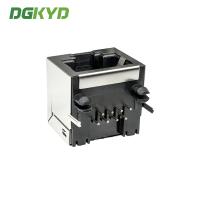 China RJ45 Connector 8P8C Shielded Modular Jack Without Filter DGKYD561188GWA1DY128 8 Positions for sale