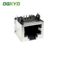 China RJ45 Connector 8P8C Shielded Modular Jack Without Filter DGKYD561188GWA1DY128 8 Positions for sale