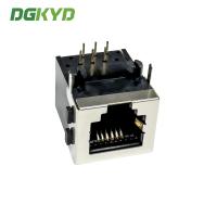 China 5621 Half Package Shielded Connector RJ11 Network Interface Round Pin DGKYD56211166GWA1D1Y4B for sale