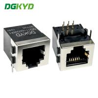 China 5621 Half Package Shielded Connector RJ11 Network Interface Round Pin DGKYD56211166GWA1D1Y4B for sale