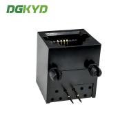 China RJ11 6P4C All Plastic Lightless Industrial Modular Jack Connector 1x1 Through Hole for sale