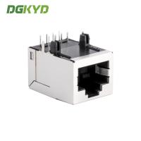 China Industrial RJ45 Ethernet Connector Shielded No Transformer No LED DGKYD211B035GWA4D for sale