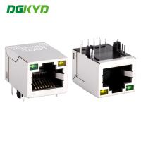 China RJ45 connector crystal head Ethernet interface 100Mbps integrated transformer DGKYD211B002CD2A4D for sale