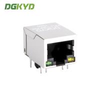 China KRJ-138FKNL 10 / 100 Megabit Cat5 Rj45 Connector Module With Magnetics Customized for sale