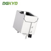 China DGKYD52T1188GWA1DY1008 RJ45 Network Connector 8P8C 180° Side Entry with 1000BASE-T Support for sale
