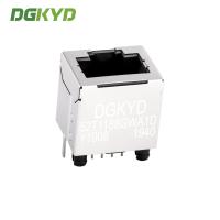 China DGKYD52T1188GWA1DY1008 RJ45 Network Connector 8P8C 180° Side Entry with 1000BASE-T Support for sale