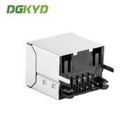 China DGKYD52T1188GWA1DY1008 RJ45 Network Connector 8P8C 180° Side Entry with 1000BASE-T Support for sale