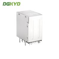 China RJ45 with dual USB 2.0 sockets, Gigabit network interface with shielded DGKYD711U2Q032AB2WD080 for sale