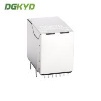 China RJ45 with single USB 2.0 100Mbps connector 6U network interface DGKYD611B099GWWD009 for sale