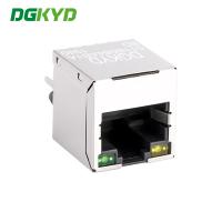 China DGKYD511B084AB1A8D Vertical RJ45 Transformer 100Mbps with 8 Contacts and -40 to +85℃ Temperature Range for sale
