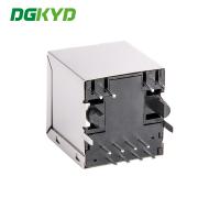 China DGKYD511B084AB1A8D Vertical RJ45 Transformer 100Mbps with 8 Contacts and -40 to +85℃ Temperature Range for sale