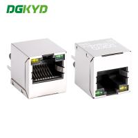 China DGKYD511B084AB1A8D Vertical RJ45 Transformer 100Mbps with 8 Contacts and -40 to +85℃ Temperature Range for sale