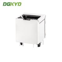 China 180-Degree Vertical RJ45 Transformer with POE+ 10/100 Mbps Network Interface DGKYD511B178AC2A8DP for sale