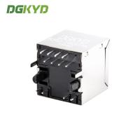 China KRJ-180CNL Vertical Entry RJ45 Connector with Integrated Magnetic Transformer - 8 Position 10G BASE-T Ethernet Jack for sale