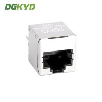 China Vertical entry 100 Base-tx RJ45 LAN Jack High Performance Communication IEEE 802.3 KRJ-180RNL for sale