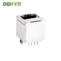 China Vertical entry 100 Base-tx RJ45 LAN Jack High Performance Communication IEEE 802.3 KRJ-180RNL for sale