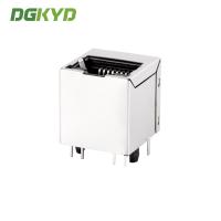 China 100MHz Integrated Filtering Through-hole RJ45 Integrated Transformer 8P8C DGKYD511B048AA1A8D for sale