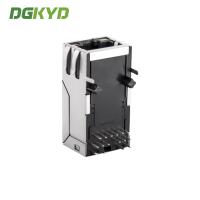 China KRJ-339AGYGNL RJ45 Gigabit Connector 33mm Long Interface with LED Indicators for Network Equipment for sale