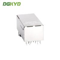 China Custom Single Port 33.0mm RJ45 LAN Jack 1000BASE Micro Connector PoE KRJ-339PWNL for sale