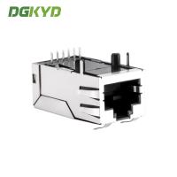 China Customized 1000M 33.0mm Single Port RJ45 Connector with Transformer 6 Pin KRJ-3302NL for sale