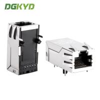 China Customized 1000M 33.0mm Single Port RJ45 Connector with Transformer 6 Pin KRJ-3302NL for sale