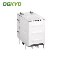 China Dual Deck RJ45 Connector with 1000base Transformer and Cat6 Performance for Ethernet Networks for sale
