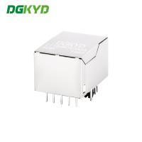 China Industrial Grade 100Mbps RJ45 Connector with Light Strip Filter and Transformer for sale