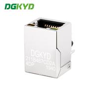 China Industrial Grade 100Mbps RJ45 Connector with Light Strip Filter and Transformer for sale