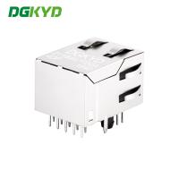 China 100Mbps POE RJ45 Shielded Connector with Integrated Filter for Industrial Network Port for sale