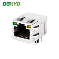 China 100Mbps POE RJ45 Shielded Connector with Integrated Filter for Industrial Network Port for sale