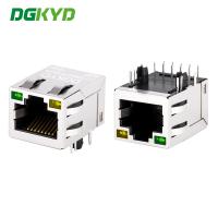China 100Mbps POE RJ45 Shielded Connector with Integrated Filter for Industrial Network Port for sale