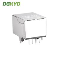 China RJ45 Connector 100Mbps Shielded Network Port Without Light Strip for Industrial Applications for sale