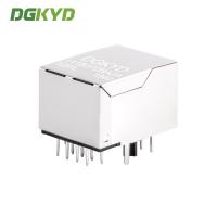 China Lightning Protection RJ45 Shielded Connector with 6U Gold Plating and Integrated Filter for Network Port for sale