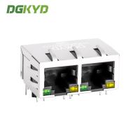 China Industrial Grade RJ45 Connector with 6u Gold Plating for Gigabit Ethernet for sale