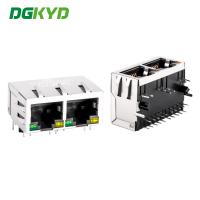 China Industrial Grade RJ45 Connector with 6u Gold Plating for Gigabit Ethernet for sale