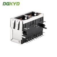 China Industrial Grade RJ45 Connector with 6u Gold Plating for Gigabit Ethernet for sale