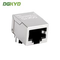 China Gigabit Ethernet Industrial Network Port RJ45 Shielded Connector Single In-line Package RJ45 Jack for sale
