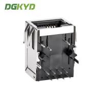 China 100Mbps Single Port RJ45 Connector with Integrated Filter RJ45 Jack for Industrial PCB Network Interface for sale