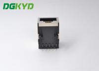 China Shielded 2.5G RJ45 Ethernet Jack TAB-Down 21.3mm Without LED for sale