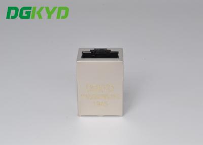 China Shielded 2.5G RJ45 Ethernet Jack TAB-Down 21.3mm Without LED for sale