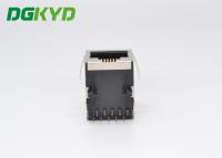 China 2.5G RJ45 Network Transformer PCB Ethernet Connector Single Port 10P Through Hole for sale