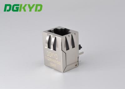 China 2.5G RJ45 Network Transformer PCB Ethernet Connector Single Port 10P Through Hole for sale