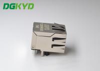 China 2.5G RJ45 Network Transformer PCB Ethernet Connector Single Port 10P Through Hole for sale