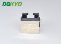 China 8P8C Low Profile RJ45 Connector - 8 Contacts, -40°C to +85°C Operating Temperature, SMD Package for sale
