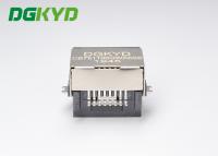 China 8P8C Low Profile RJ45 Connector - 8 Contacts, -40°C to +85°C Operating Temperature, SMD Package for sale