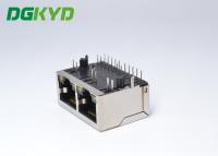China Waterproof Dual Link 2.5G RJ45 Network Connector Band Filter for sale