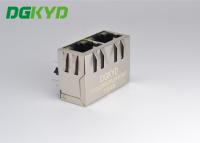 China 10P8C 2.5G RJ45 Ethernet Connector with LED Shielded Modular Jack for sale